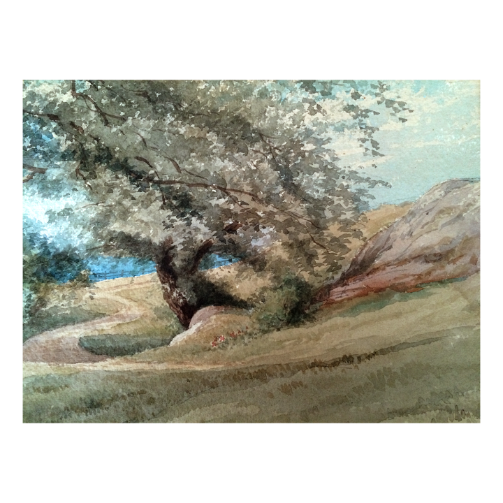 Frederick B Allen Boston artist Landscape c. 1892 – David Smernoff