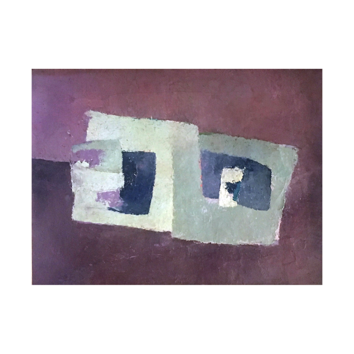 American abstract expressionist painting : Overlapping squares, ca.1940 ...
