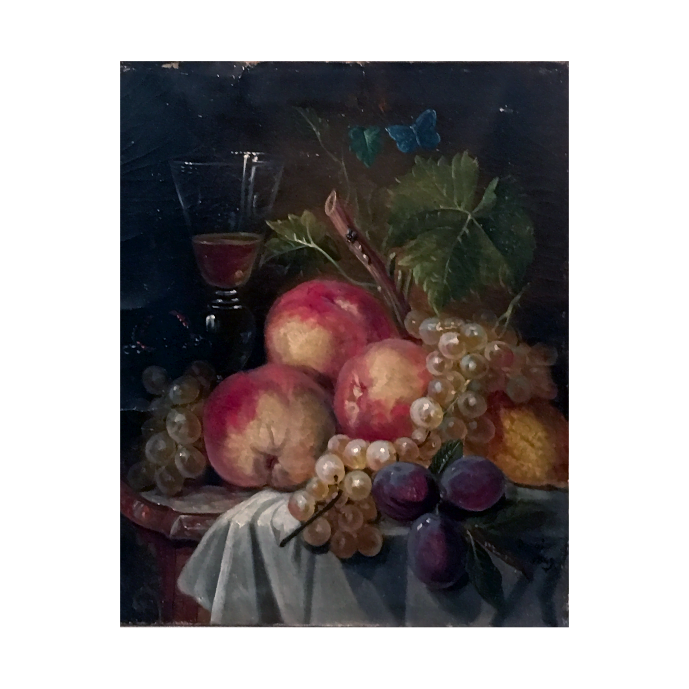 Duroi [Early 19th-century] Belgian landscape & still-life painter ...