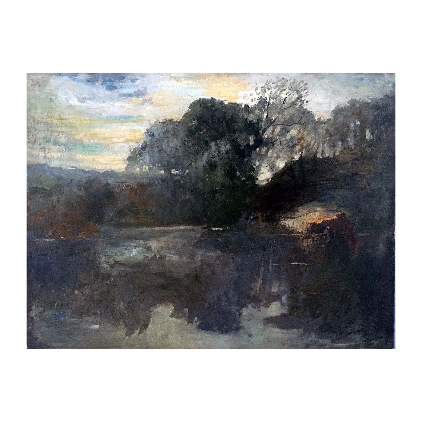 Bartow Van Voorhis Matteson [1894-1984] American : New York landscape ...