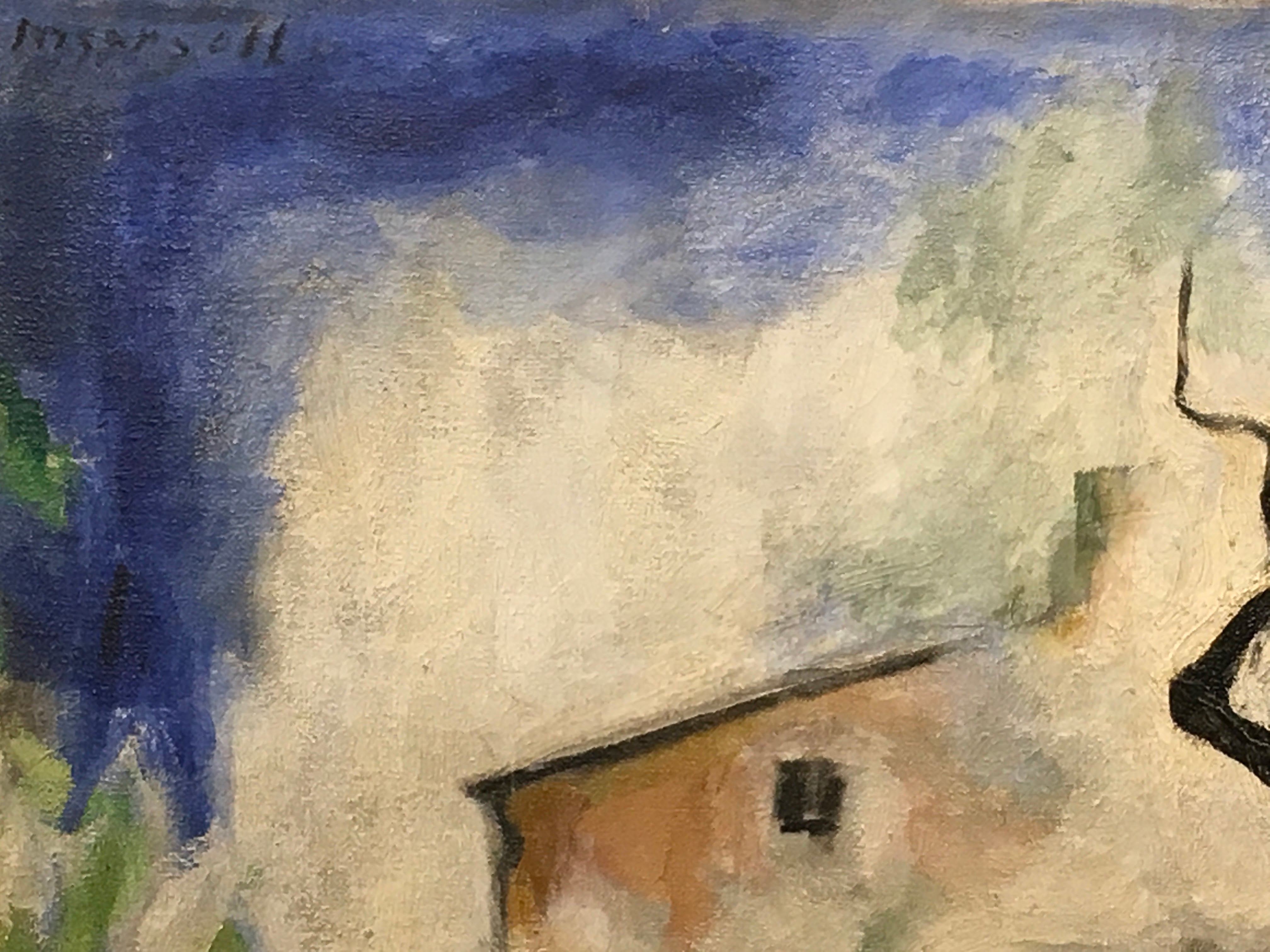 Anna Warren Ingersoll [1887-1980] American : Tuscan farm, 1939. – David ...