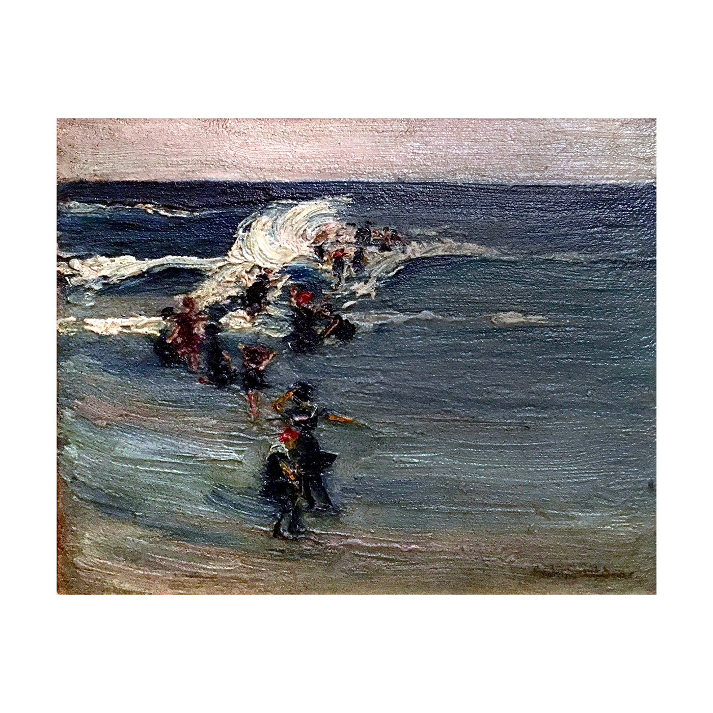 Adeleine Wolever “Baxter” Biersteker [1890-1946] : Ogunquit Beach, ca ...