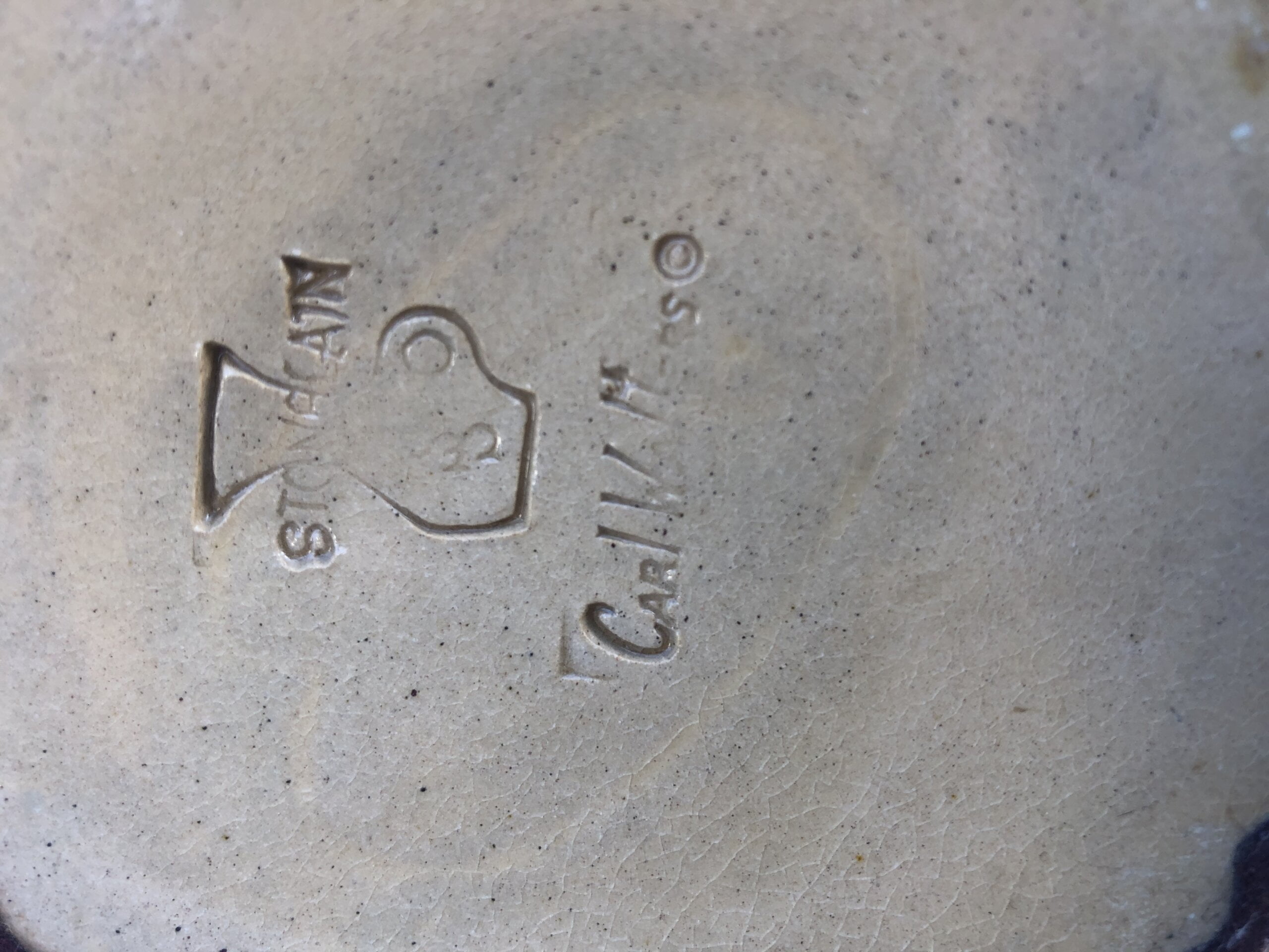Carl Walters [1883-1955] for Stonelain Pottery produced by Associated ...