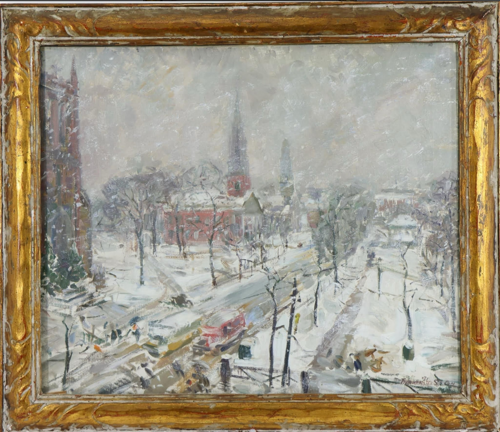 Frederick Lester Sexton [1889-1975] : The three churches on the New ...